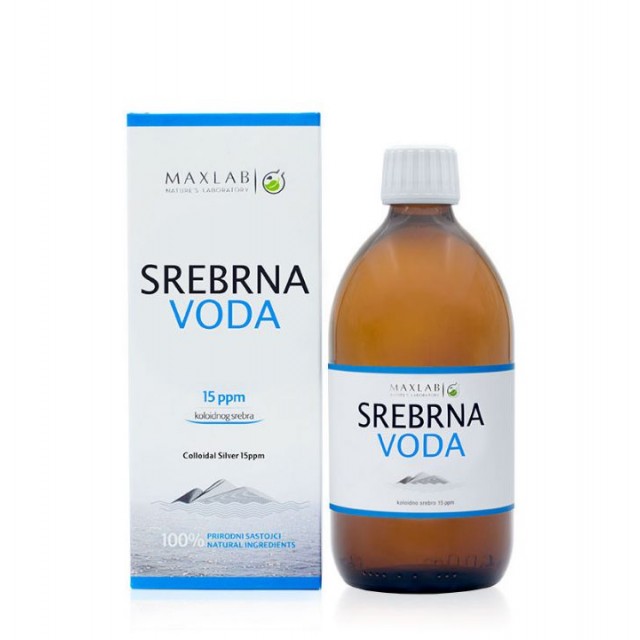 Srebrna voda 15ppm 500ml