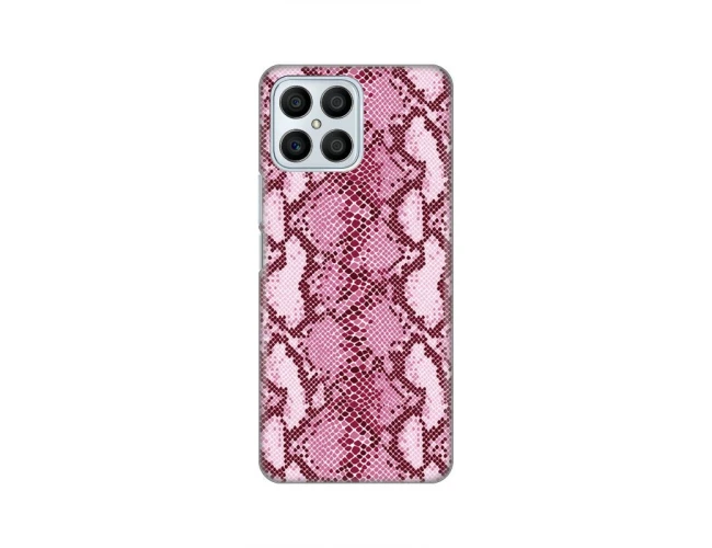 3G Print Skin Pink Snake silikonska zaštitna maska za Honor X8