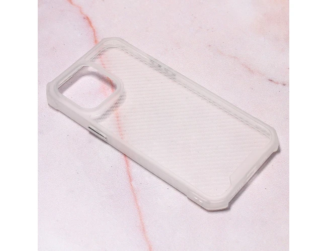 3G Carbon Crystal (1121051) zaštitna maska za telefon iPhone 14 Pro Max 6.7" bela