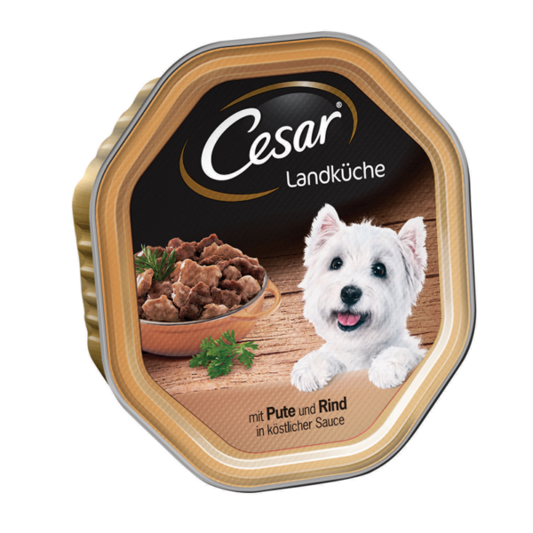 Cesar pasteta za pse curetina i govedina u sosu, 150gr