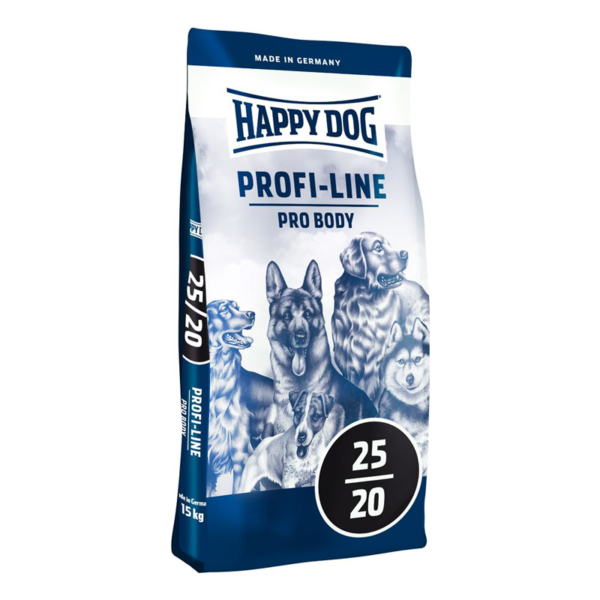 Happy dog- profi-line Pro body (piletina i curetina) 25/20 15kg
