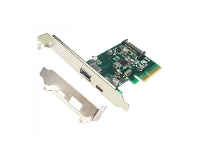 E-Green USB 3.1 Type-A+USB-C Host mrežna PCI-Express kartica