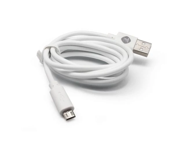 Teracell Plus beli kabl za punjač USB A (muški) na micro USB (muški) 1.2m