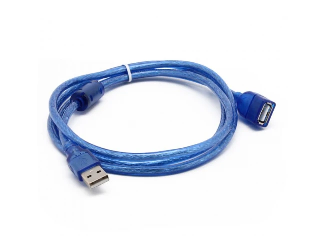 3G (51018) kabl USB 3.0 (muški) na USB (ženski) 1.5m plavi