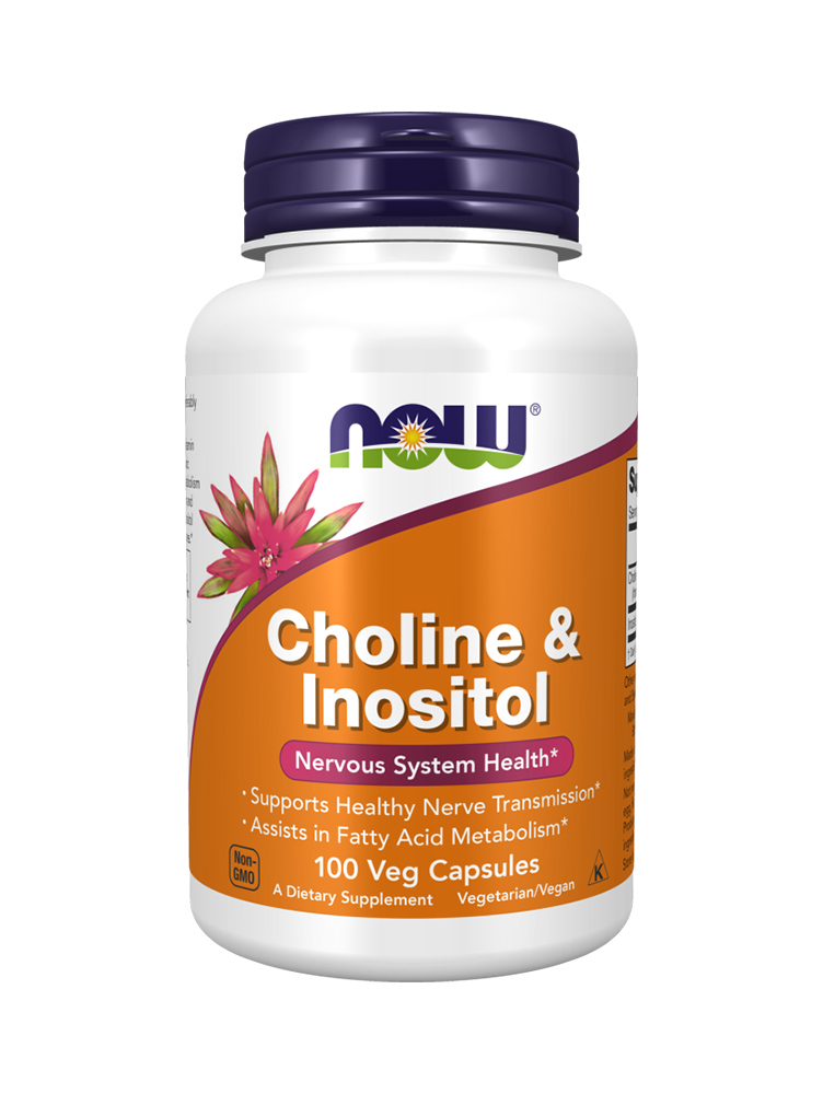 Choline + Inositol, Now Foods, 100 veg kapsula