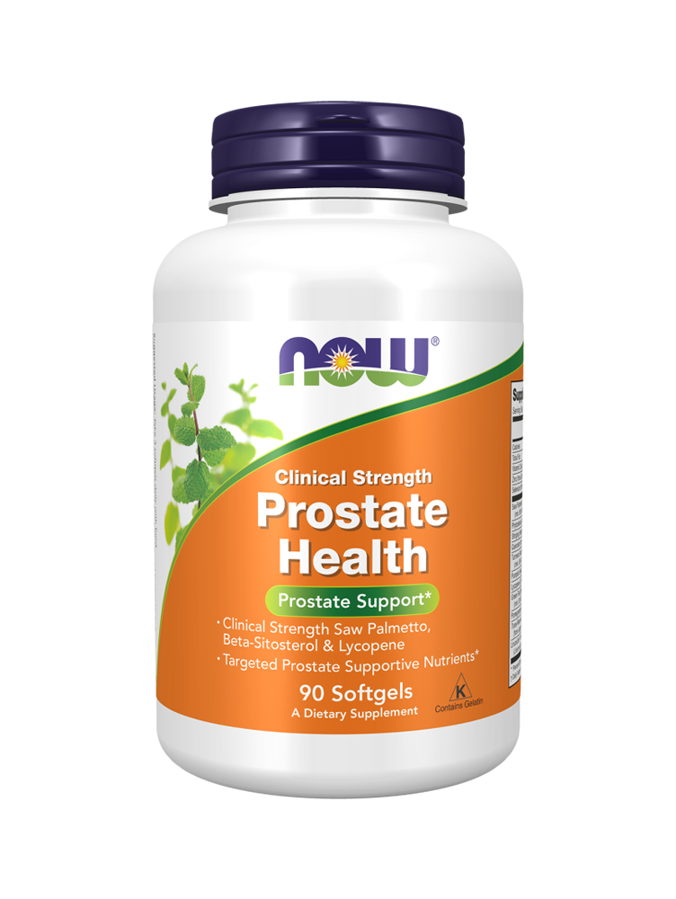 Clinical Strength Prostate Health, Now Foods, 90 softgel kapsula