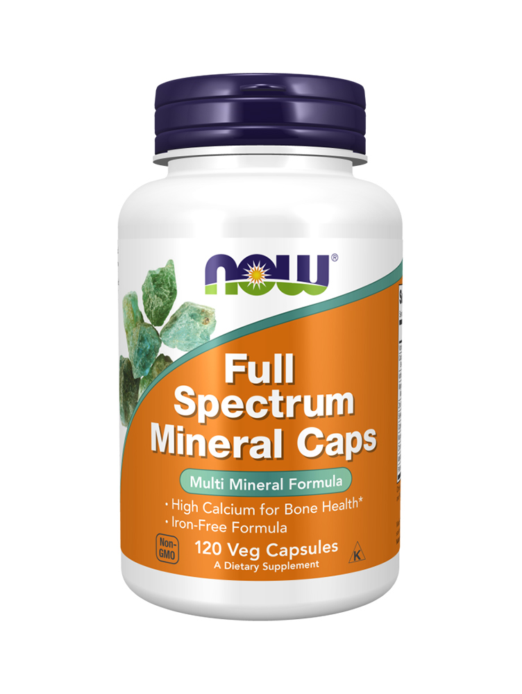 Full Spectrum Mineral, Now Foods, 120 veg kapsula
