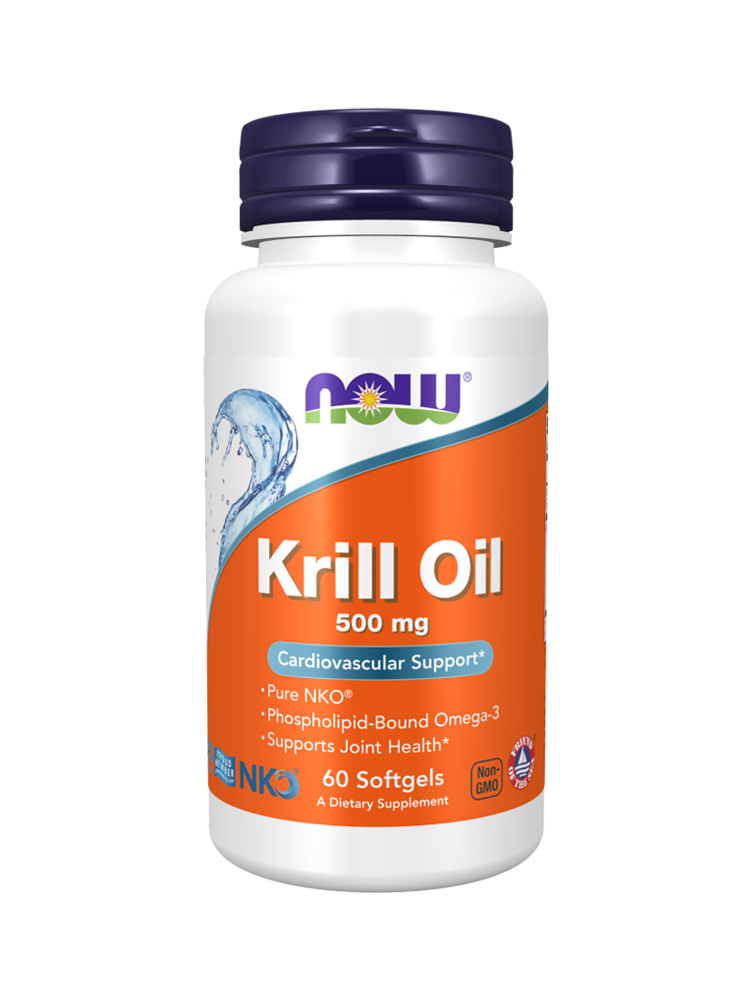 Neptune Krill Oil 500 mg, Now Foods, 60 softgel kapsula