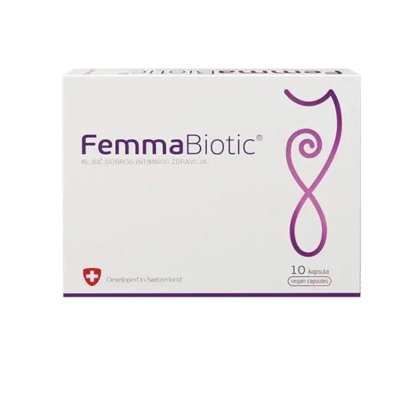 FemmaBiotic probiotik za žene 10 kapsula