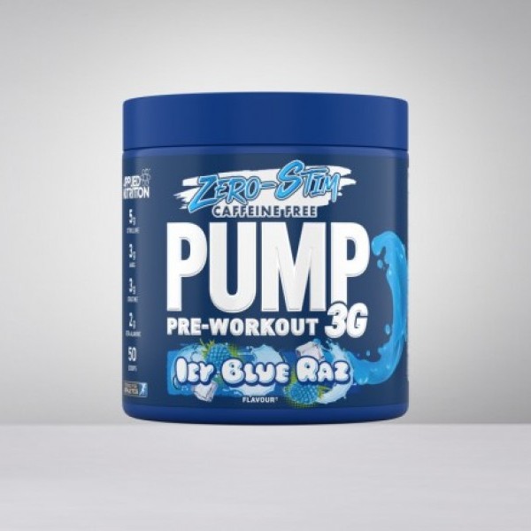 APPLIED NUTRITION PUMP 3G PRE-WORKOUT 375GR ICE BLUE RAZ