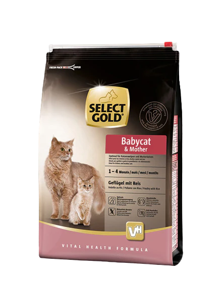 Select Gold Cat Babycat&Mother živina 0.4kg
