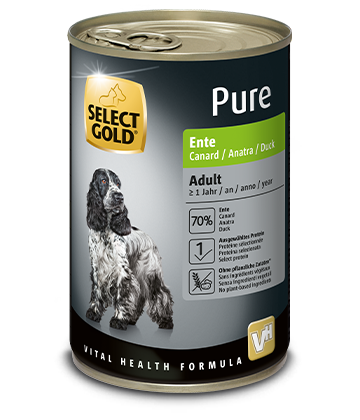 Select Gold Dog Pure Adult Patka konzerva 400g