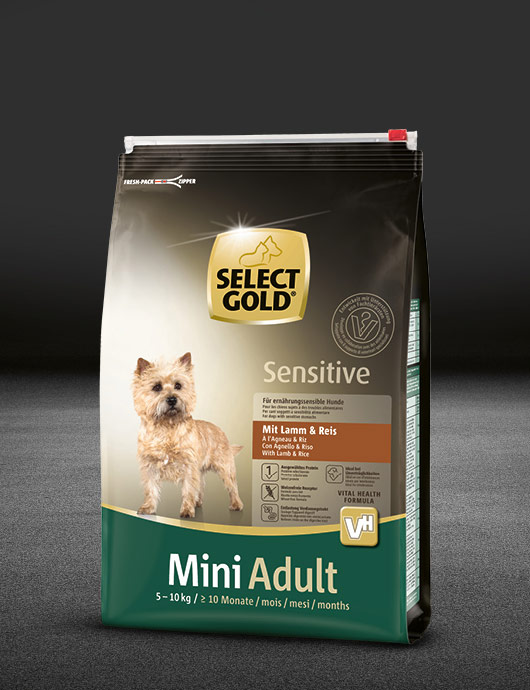 Select Gold Dog Sensitive Mini Adult jagnjetina&pirinač 1 kg