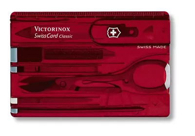 Victorinox Victorinox nož swiss card red (0.7100.TB1)