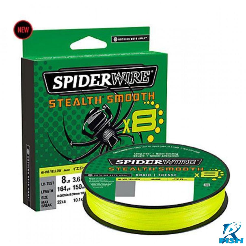 Upredena Struna SpiderWire Stealth Smooth X8 150m Žuta (Yellow)