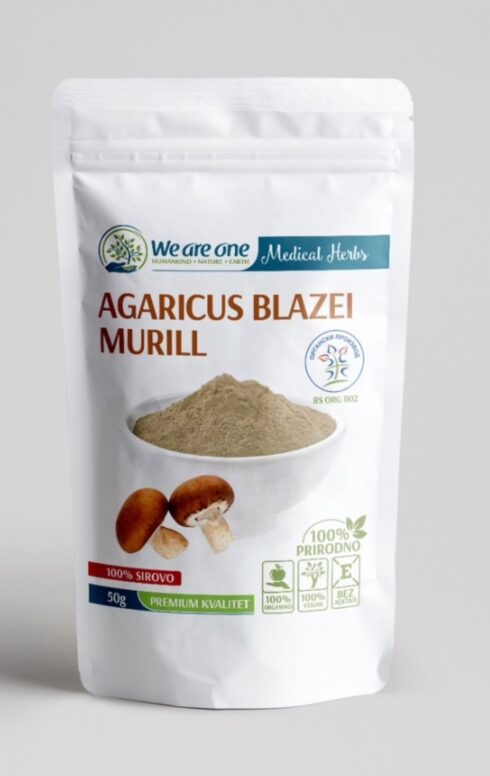 Agaricus blazei murill 50g We are one / The best of nature – organski proizvod