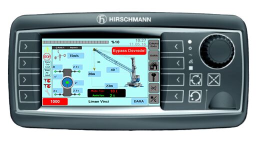 Hirschmann LİMAN VİNCİ MOMENT KONTROL SİSTEMİ sistem kontrole opterećenja za krana