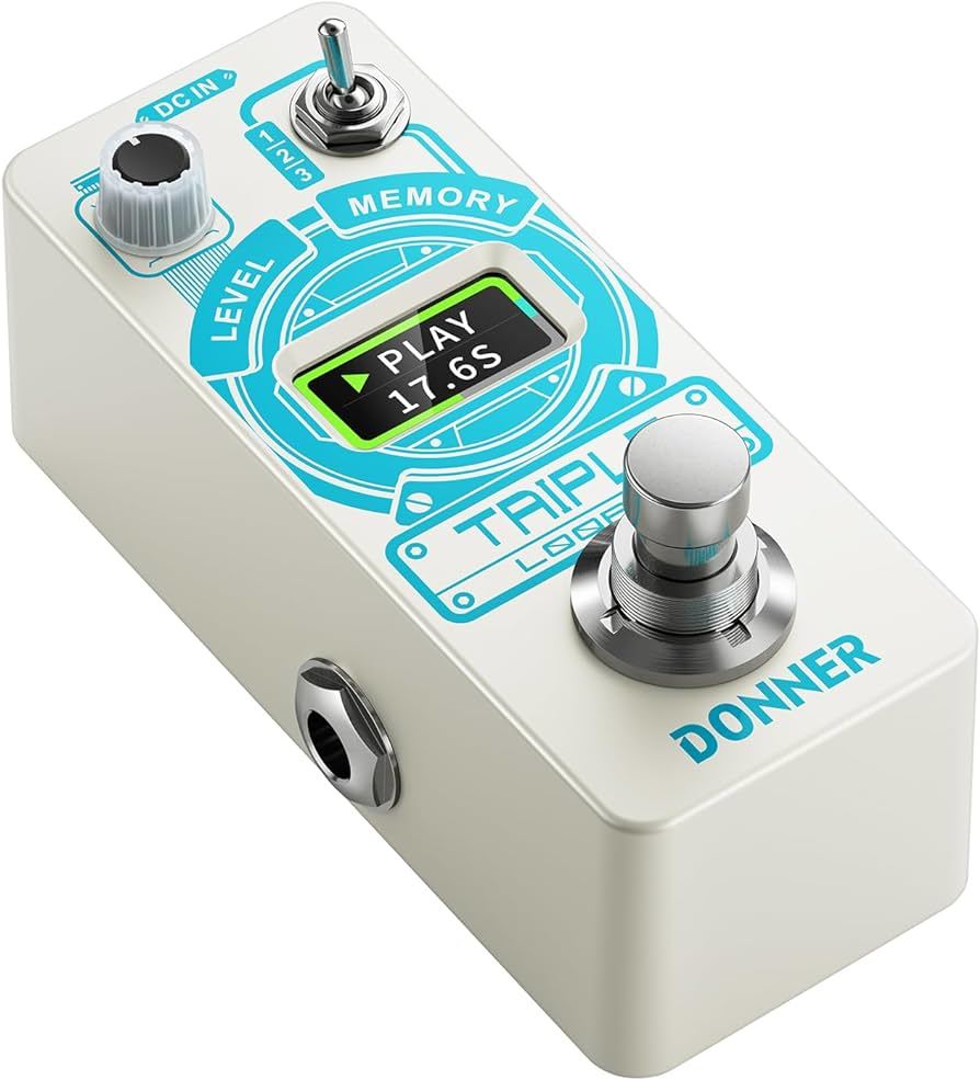 Donner EC1211 Triple Looper Pedala