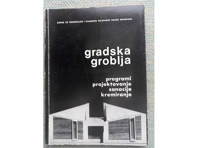 Gradska groblja Programi projektovanje sanacije kremira