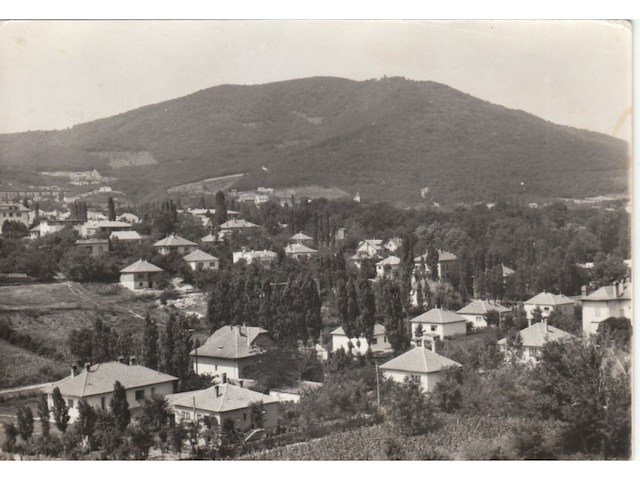 1966. Crno Bela Razglednica Aranđelovac - Panorama