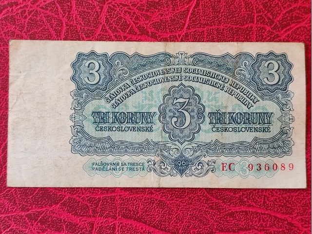 3 KORUNY 1961