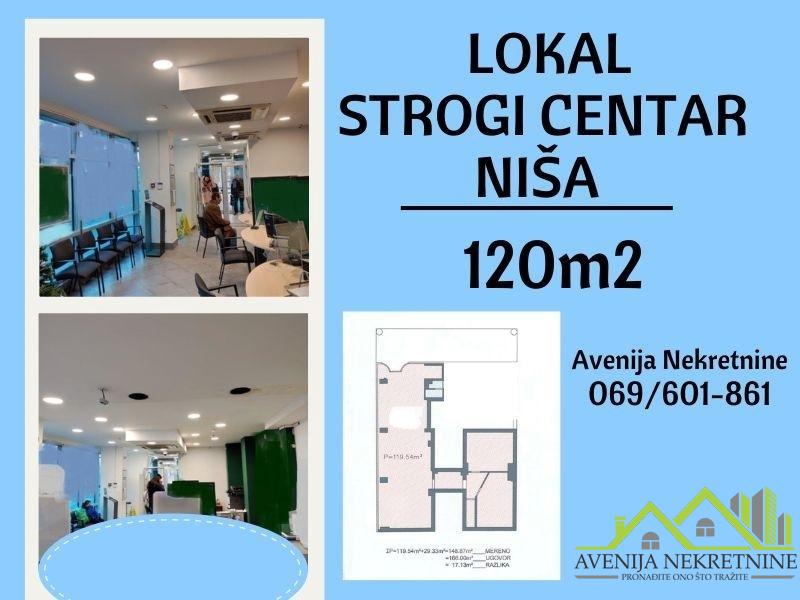 Strogi Centar - Veliki Poslovni Prostor – 120m2