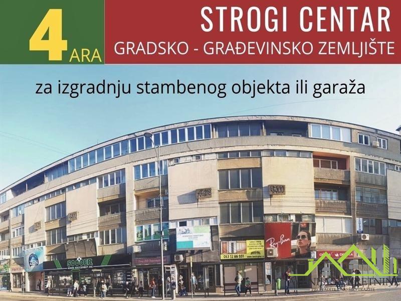 NIŠ - CENTAR - GRAĐEVINSKO ZEMLJIŠTE - 4 ara