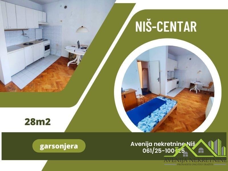 Garsonjera 28m2 Niš, centar grada