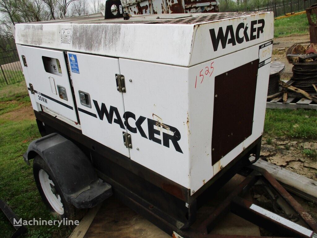 Wacker G25 diesel generator