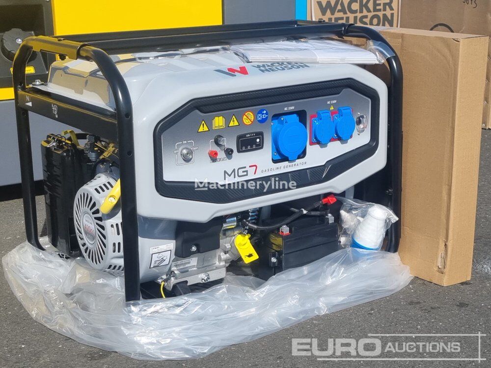 Prodaje se Wacker Neuson MG7-CE benzinski generator na aukciji