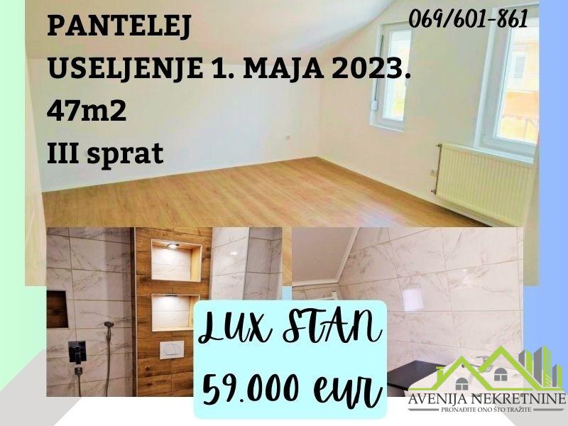 Pantelej, 47m2, Odlicna investicija, 59000 eur