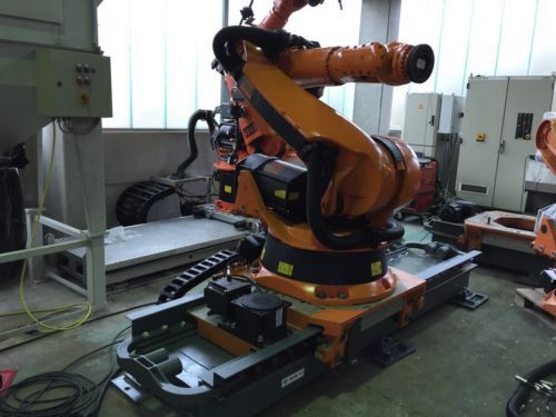 KUKA Roboter KR 180 Serie 2000 mit Verfahrensachse 3m industrijski robot