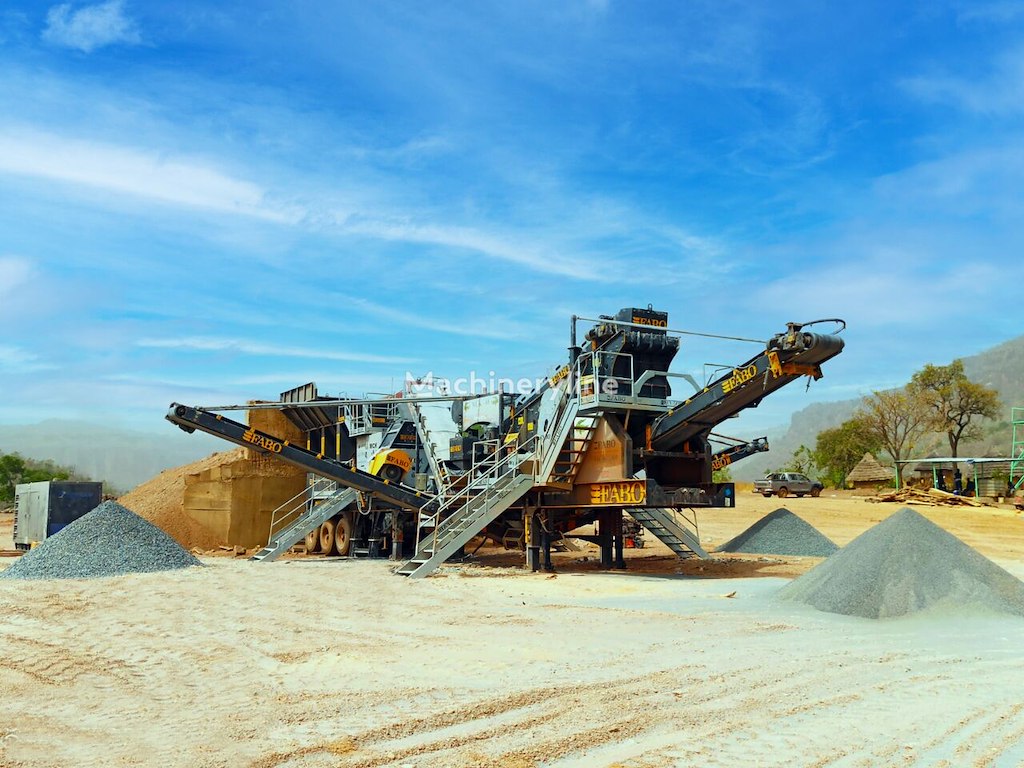 Nova FABO MCK-60 MOBILE CRUSHING & SCREENING PLANT FOR HARDSTONE čeljusna drobilica