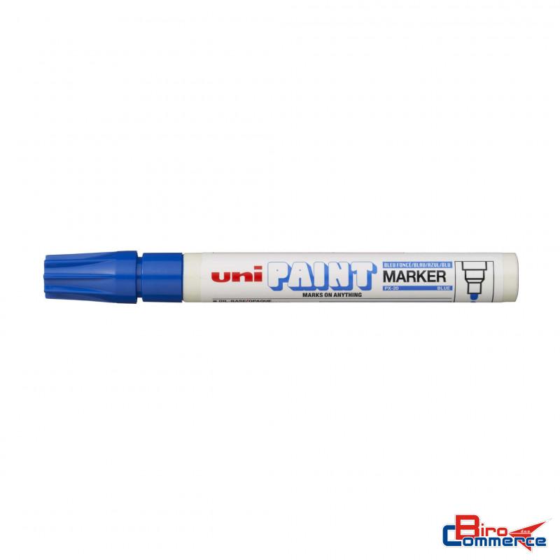 Marker permanent UNI PX-20 okrugli vrh 2.2-2.8mm plavi
Slični proizvodi