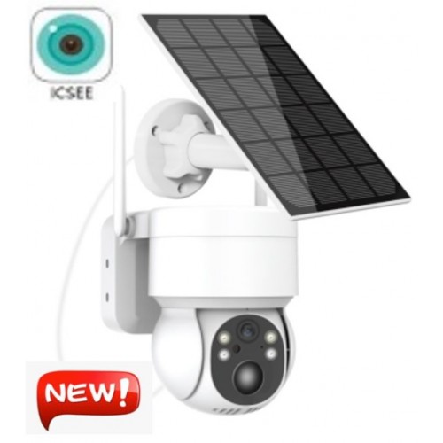 CAM-IP4MP-T13-WIFI GMB kamera Solar 4 mpix microSD iCSee xmeye pro app Two-way voice PTZ ip66