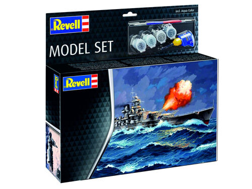 Revell 65181 Battleship Gneisenau - Model Set