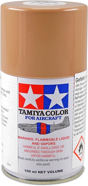 TAMIYA AS-15 Tan USAF 100ml Spray (Flat)