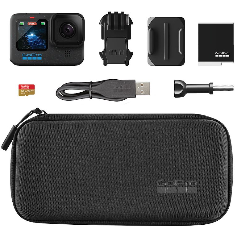 Akciona Kamera GOPRO HERO12 Black Specialty Bundle