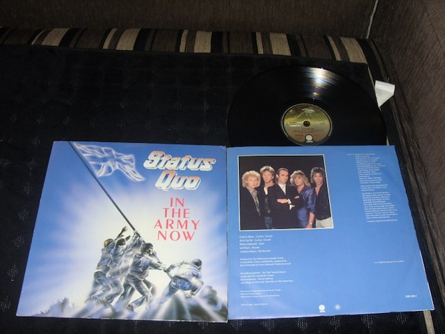 Status Quo – In The Army Now LP Vertigo Europe 1986.