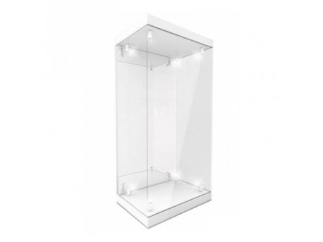 LEGEND STUDIO MASTER LIGHT HOUSE ACRYLIC DISPLAY CASE WITH LIGHTING FOR 1/4 ACTION FIGURES (WHITE)