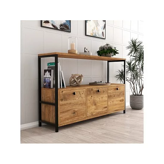 HANAH HOME KOMODA NERO V2 WALNUT CENA