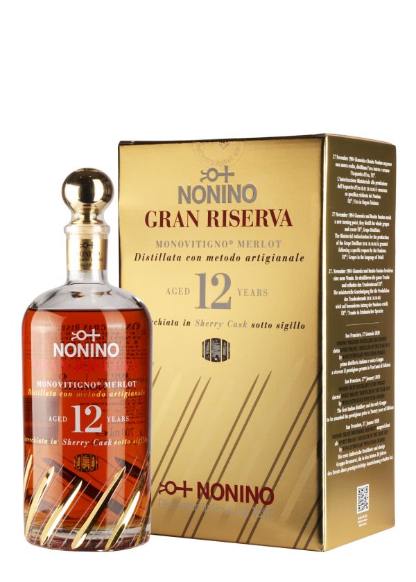 Grappa Nonino Riserva 12 Years Old