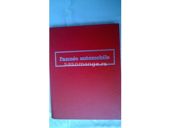 Knjiga: L Année Automobile no.35 1987-88 (Automobili i formule za tu godinu)Format:245x320,1805grm