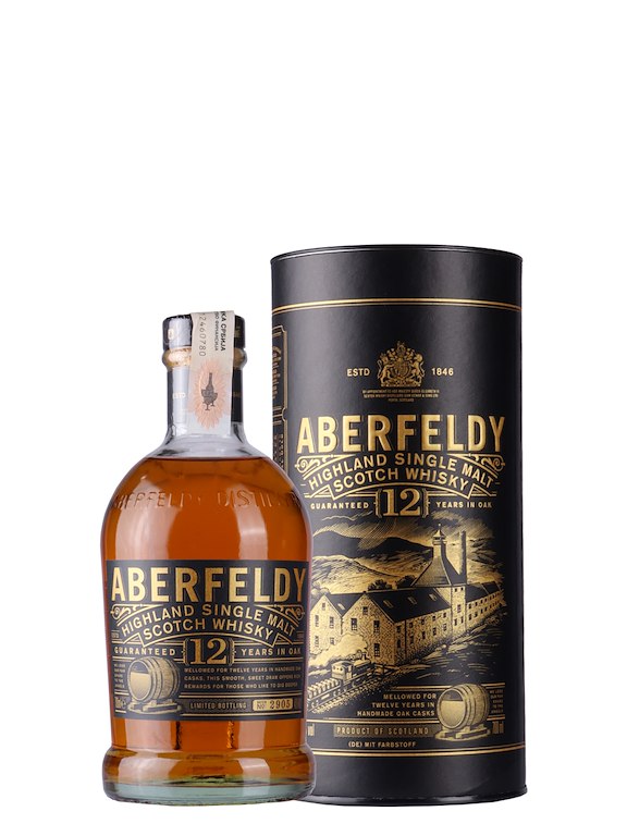 Whisky Aberfeldy 12 YO 0,7l
