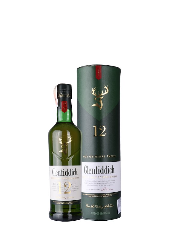 Whisky Glenfiddich 12 YO 0.7L