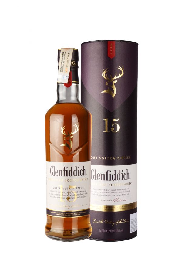 Whisky Glenfiddich 15 YO 0.7L