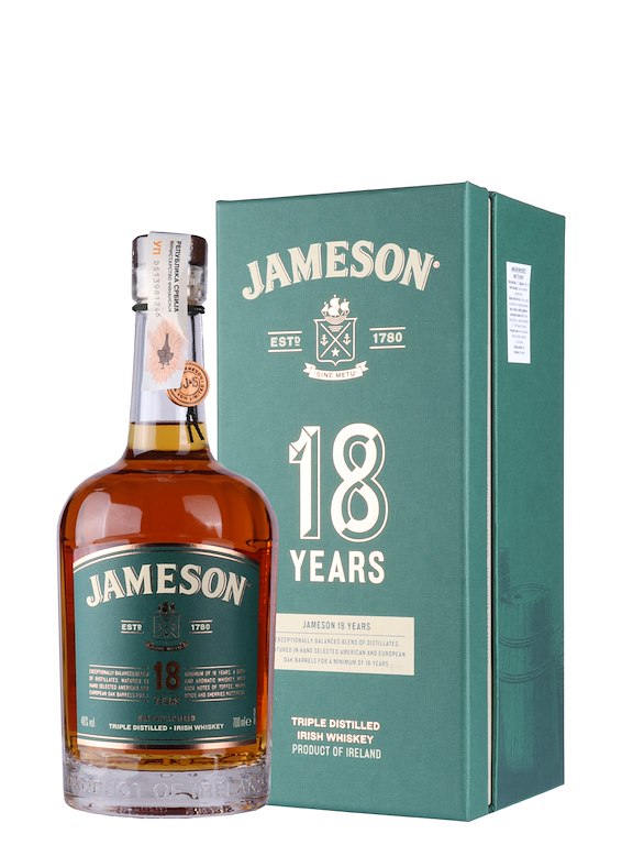 Whisky Jameson 18YO 0,7l
