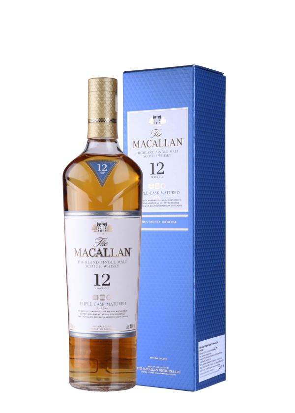 Whisky Macallan 12 YO Triple Cask