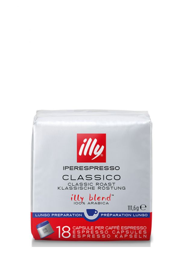 Kafa Espresso Illy - Kapsula Lungo 18/1