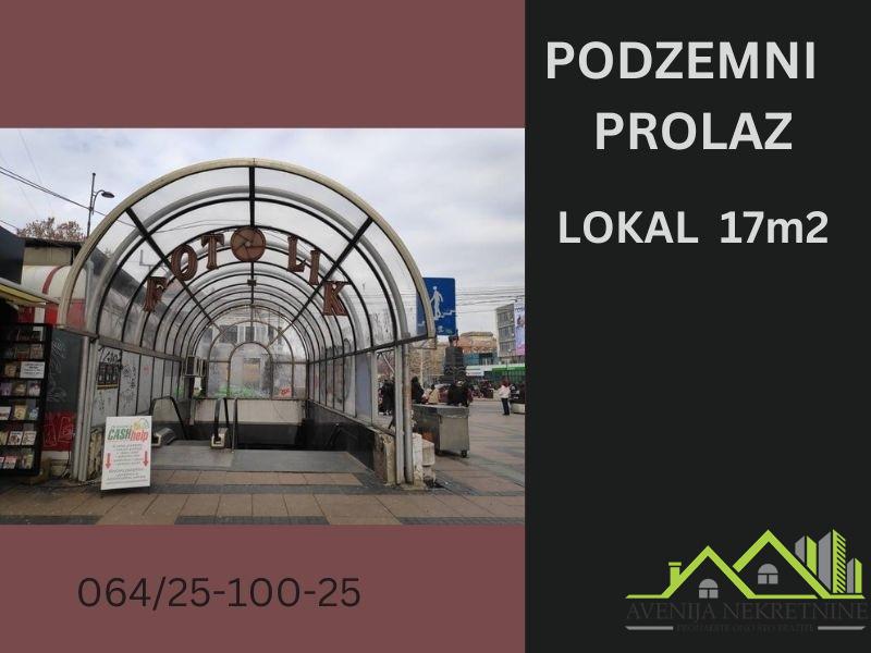 PODZEMNI PROLAZ 17m2